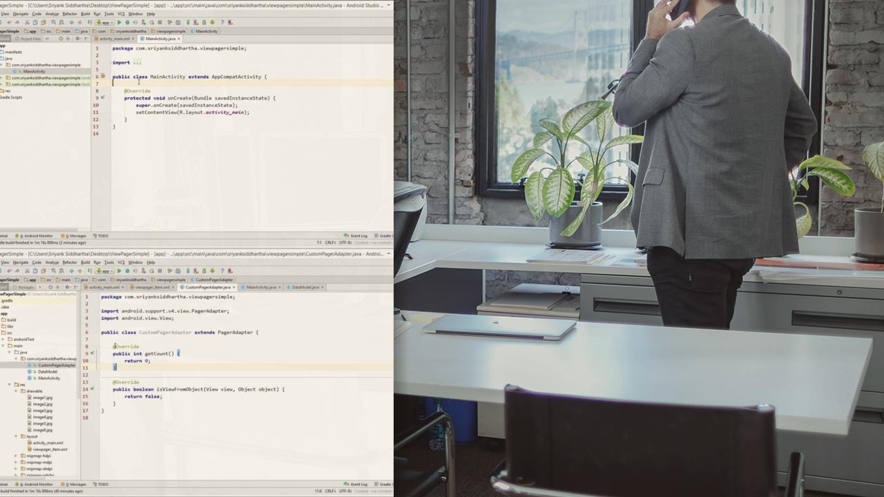 Android Material Design Implementing Tabs