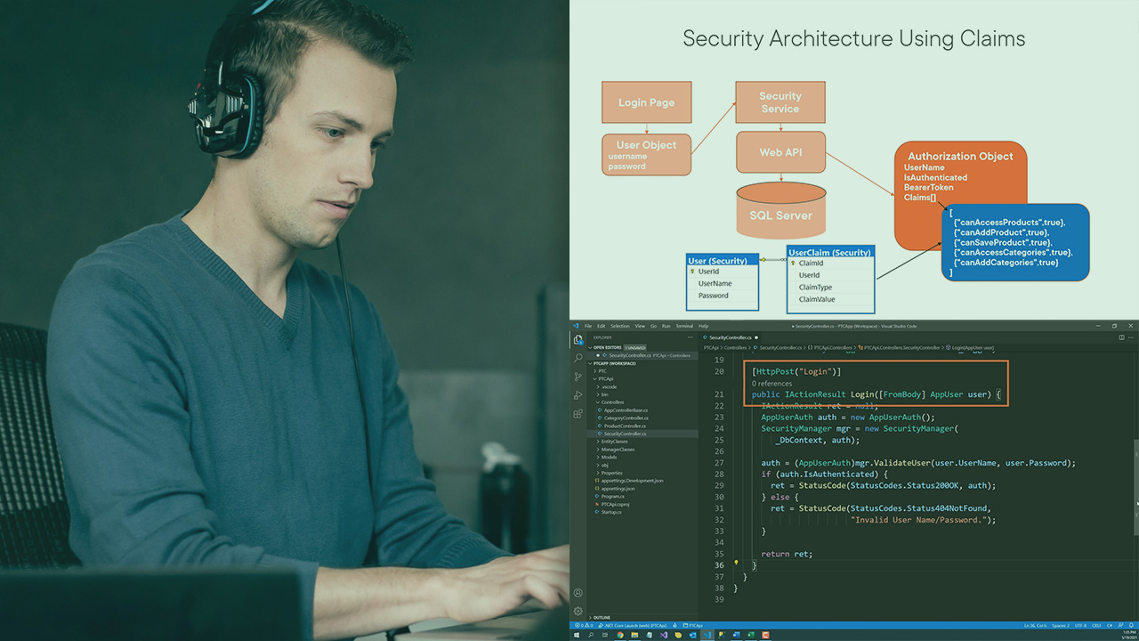 Angular 11 Security Using Net 5 And Json Web Tokens