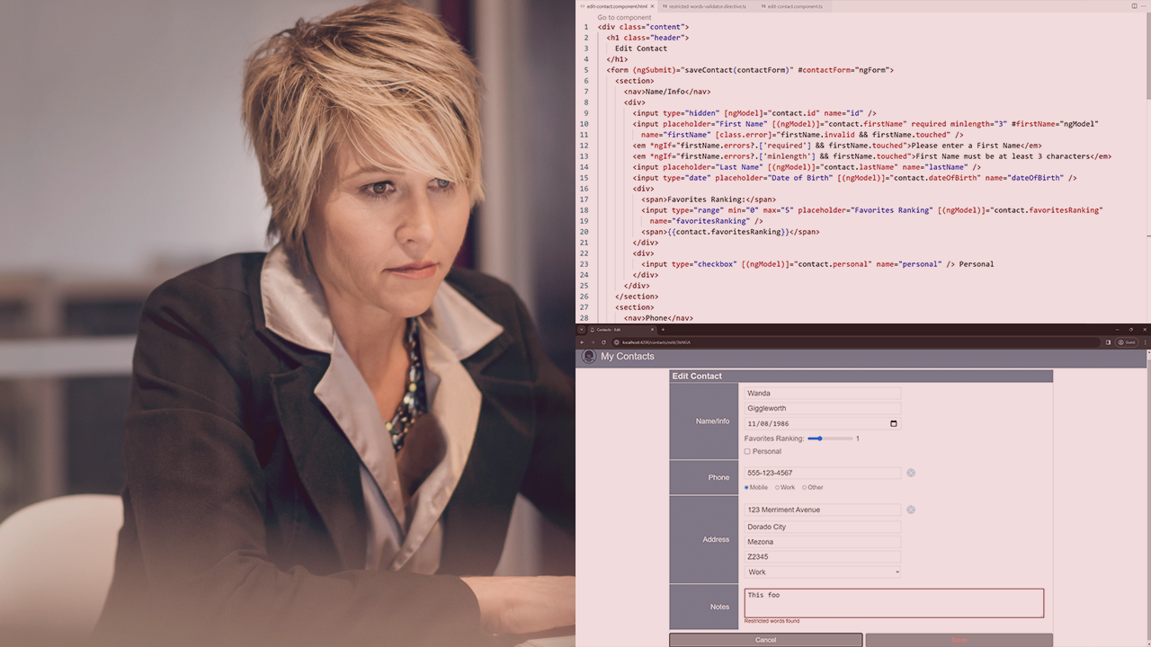 Angular Template-driven Forms Angular Template-driven Forms