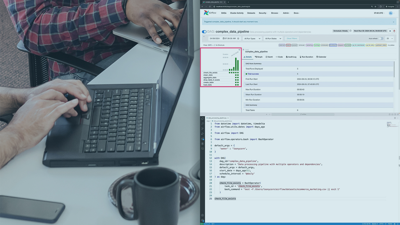 Create Complex DAGs and Task Dependencies with Apache Airflow