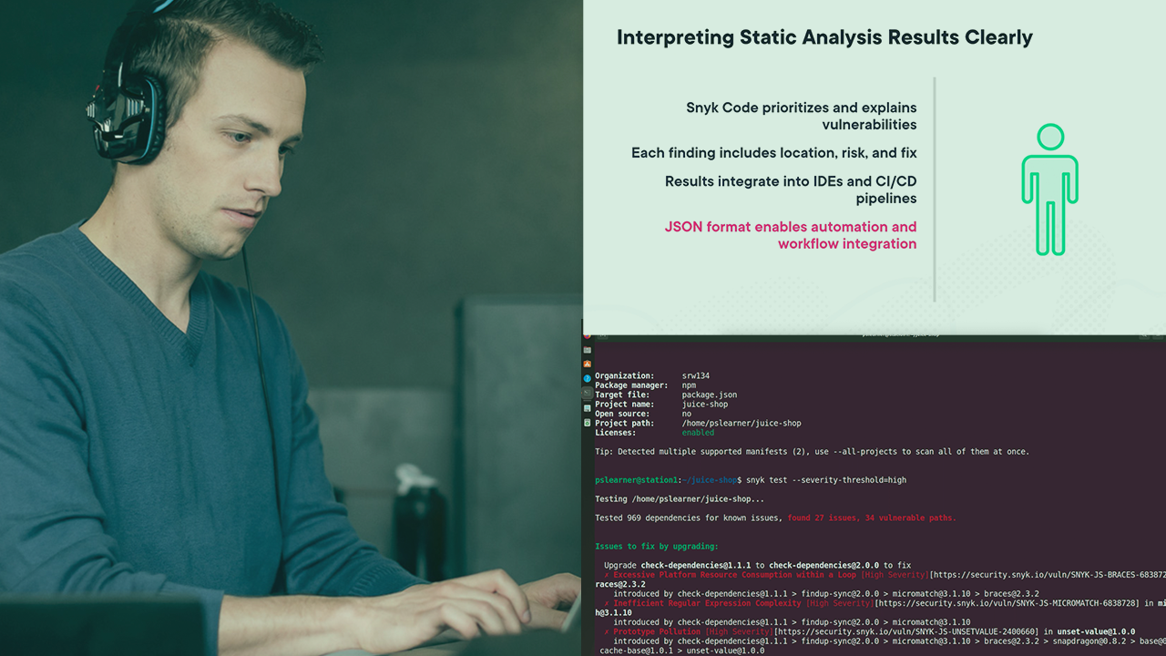 Application Analysis with Snyk
