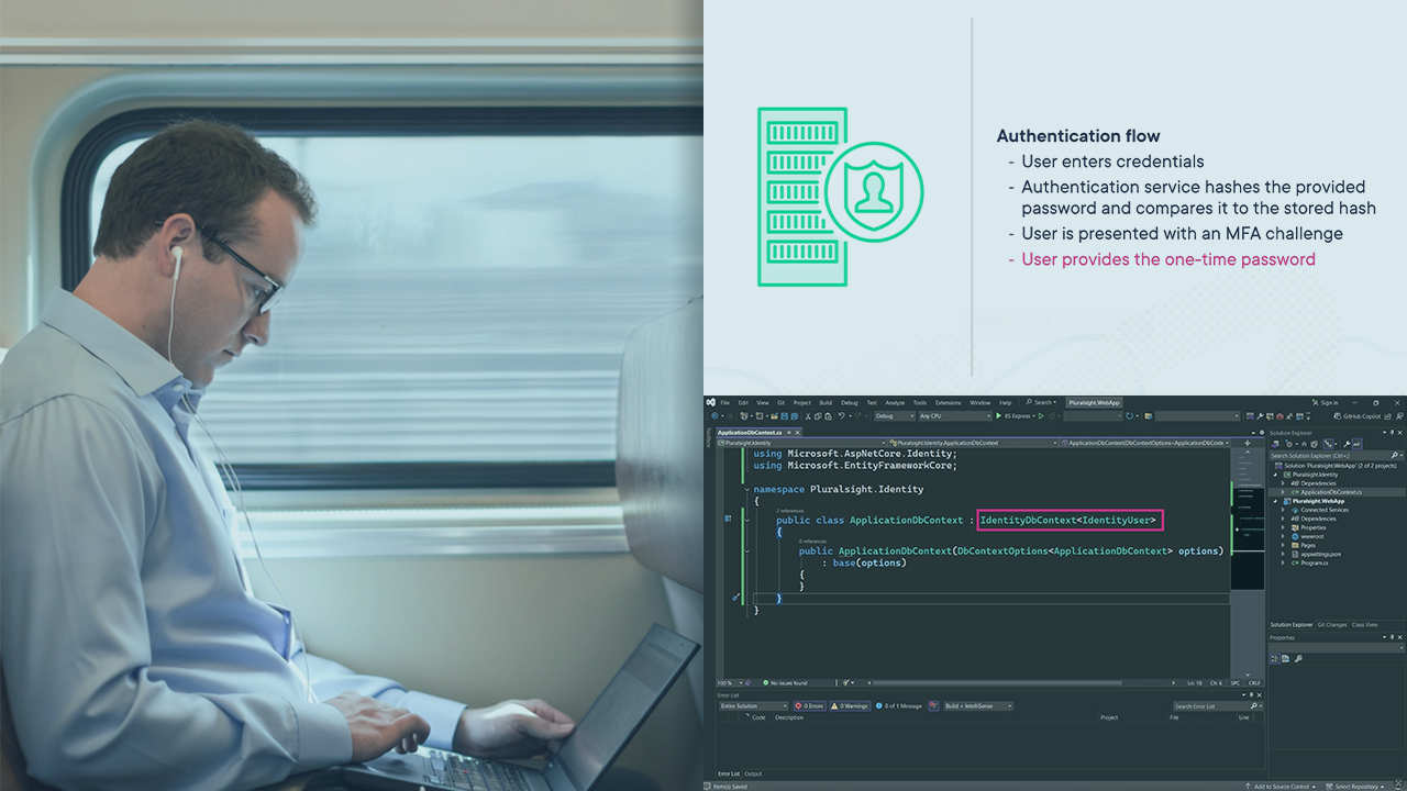 Secure Authentication Flow for C# Applications