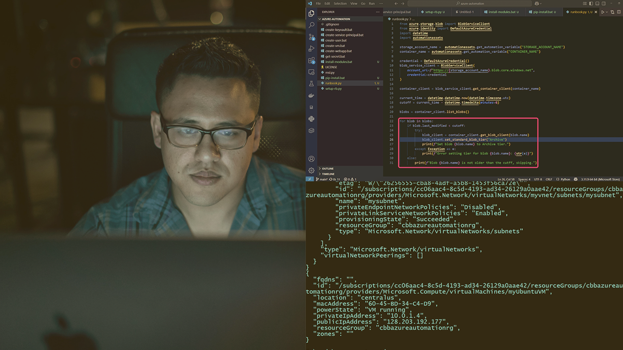 Azure Automation with CLI and Automation