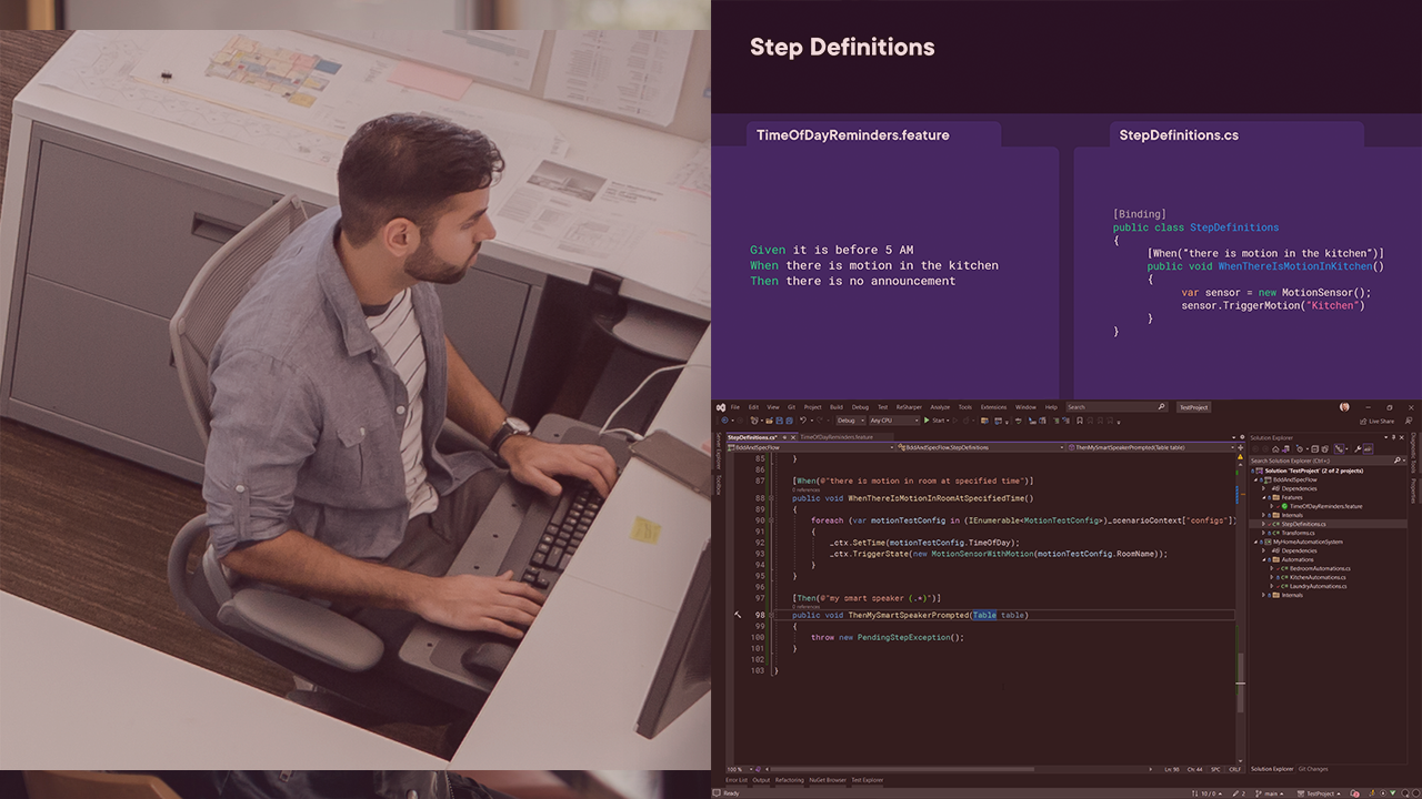 Behavior-driven Development (BDD) with SpecFlow