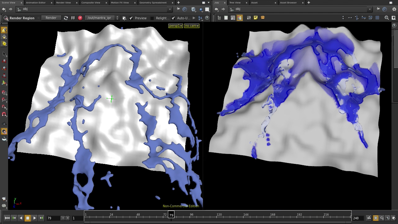 Creating a Dynamic Wet Map Shader in Houdini