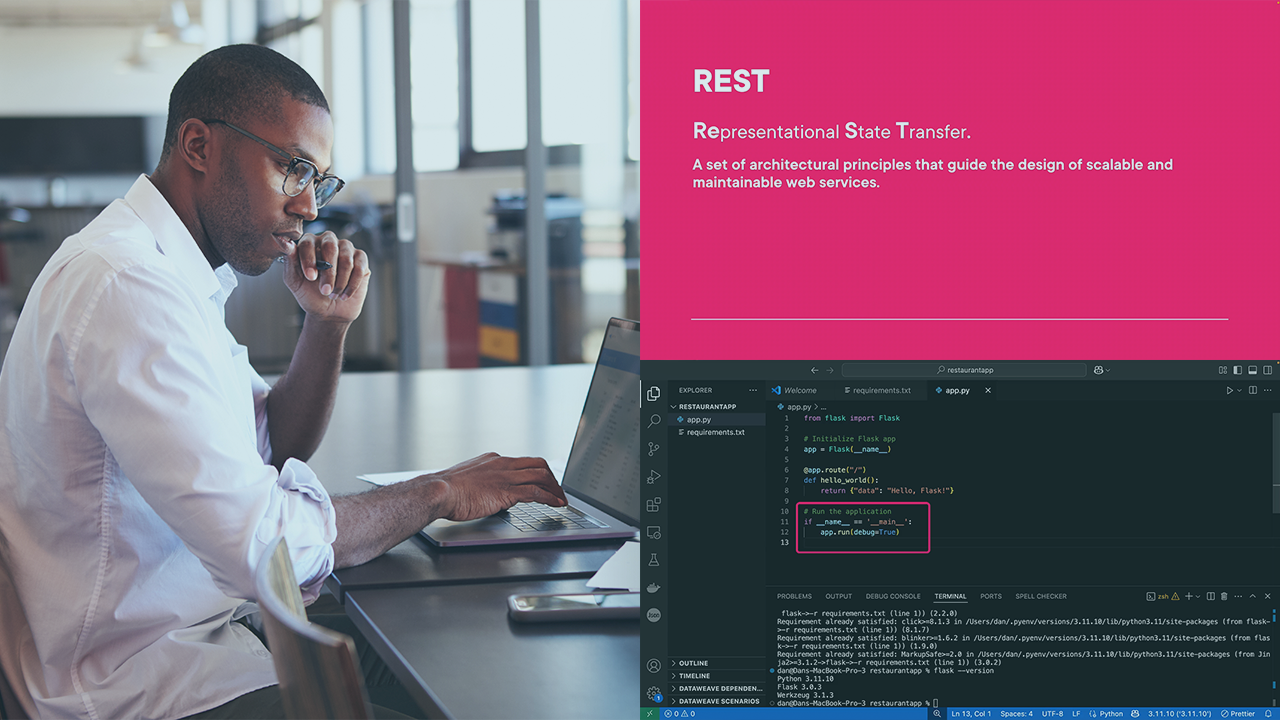 Flask: RESTful API Development