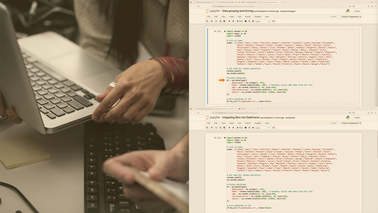 Grouping Data into Bins and Categories