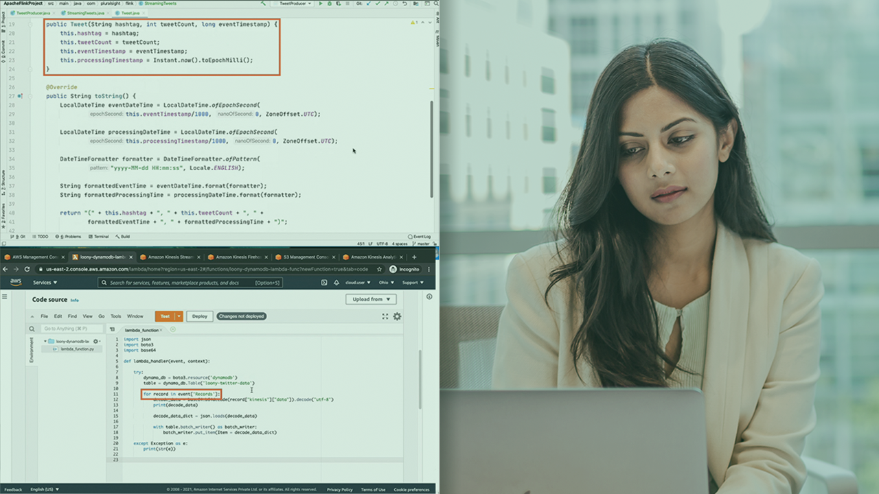 Handling Streaming Data with AWS Kinesis Data Analytics Using Java