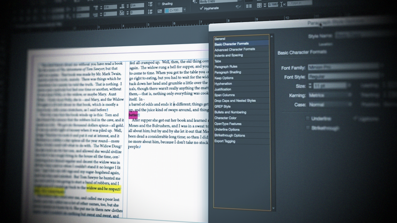 InDesign CC Mastering Type | Pluralsight