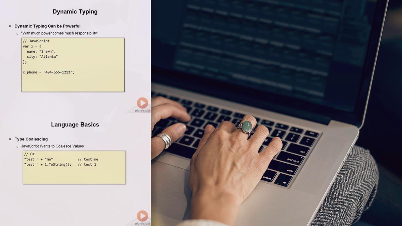 JavaScript for C# Developers