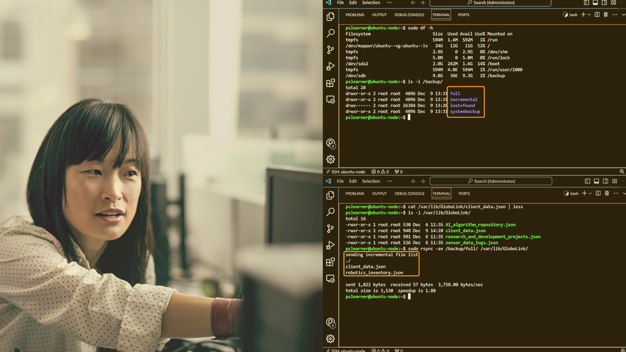 Linux System Administration: Backup and Recovery with rsync and tar