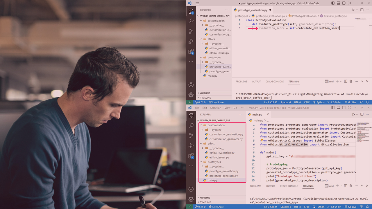 Navigating Generative AI Hurdles: Prototyping, Evaluation, and Ethics