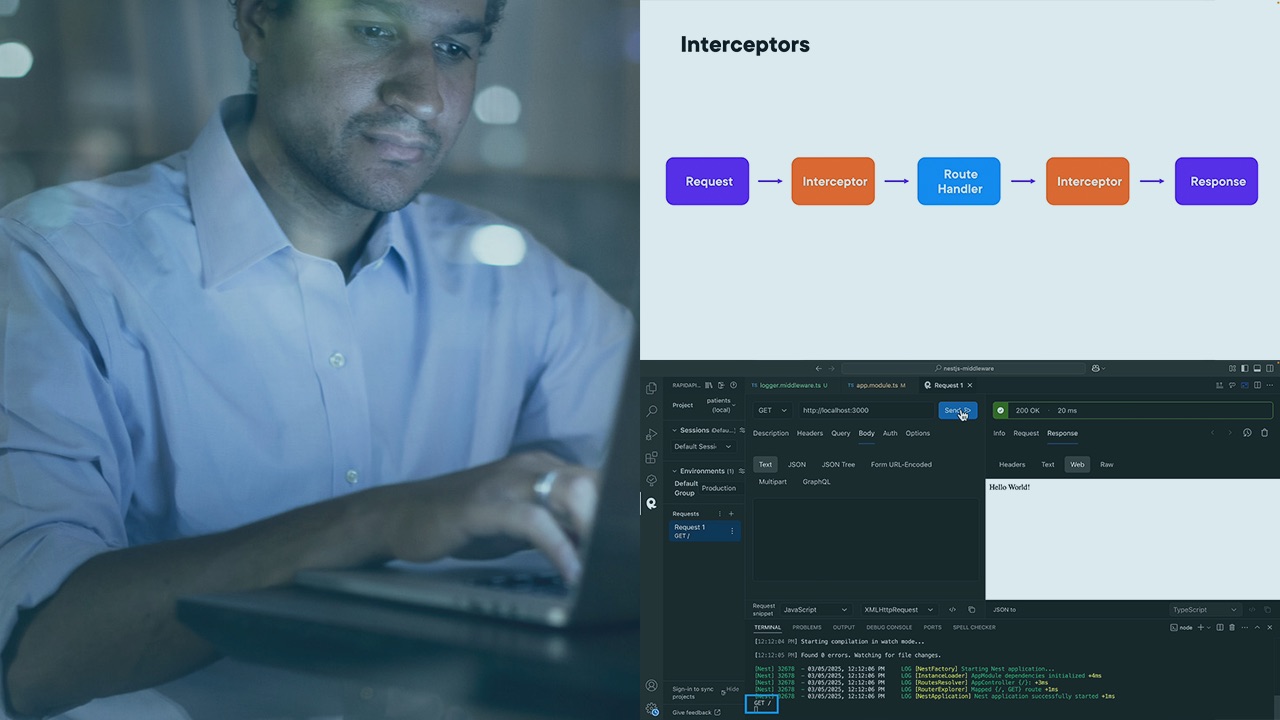 NestJS: Middleware and Interceptors