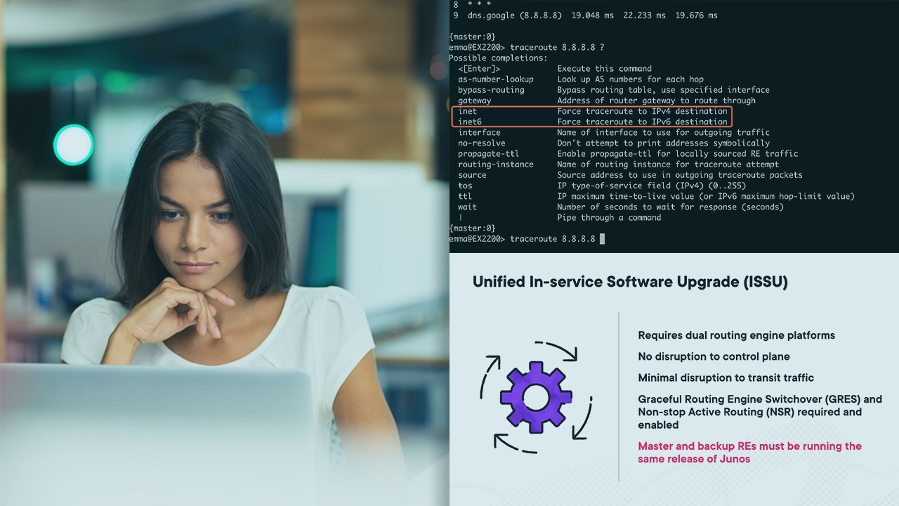 Operational Monitoring And Maintenance For Jncia Junos