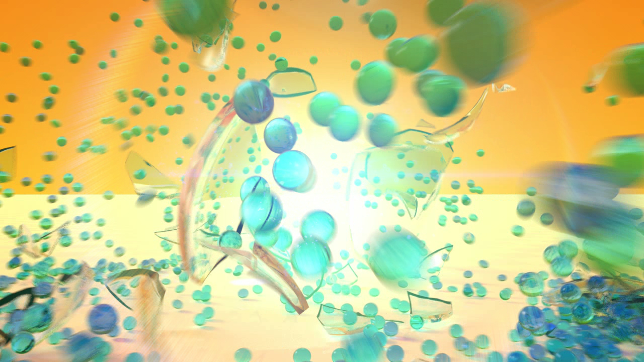 Particle System and Foundations in MODO