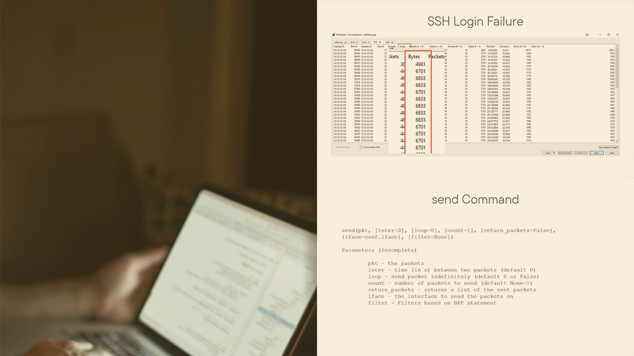 Network Activity and Packet Analysis with Python