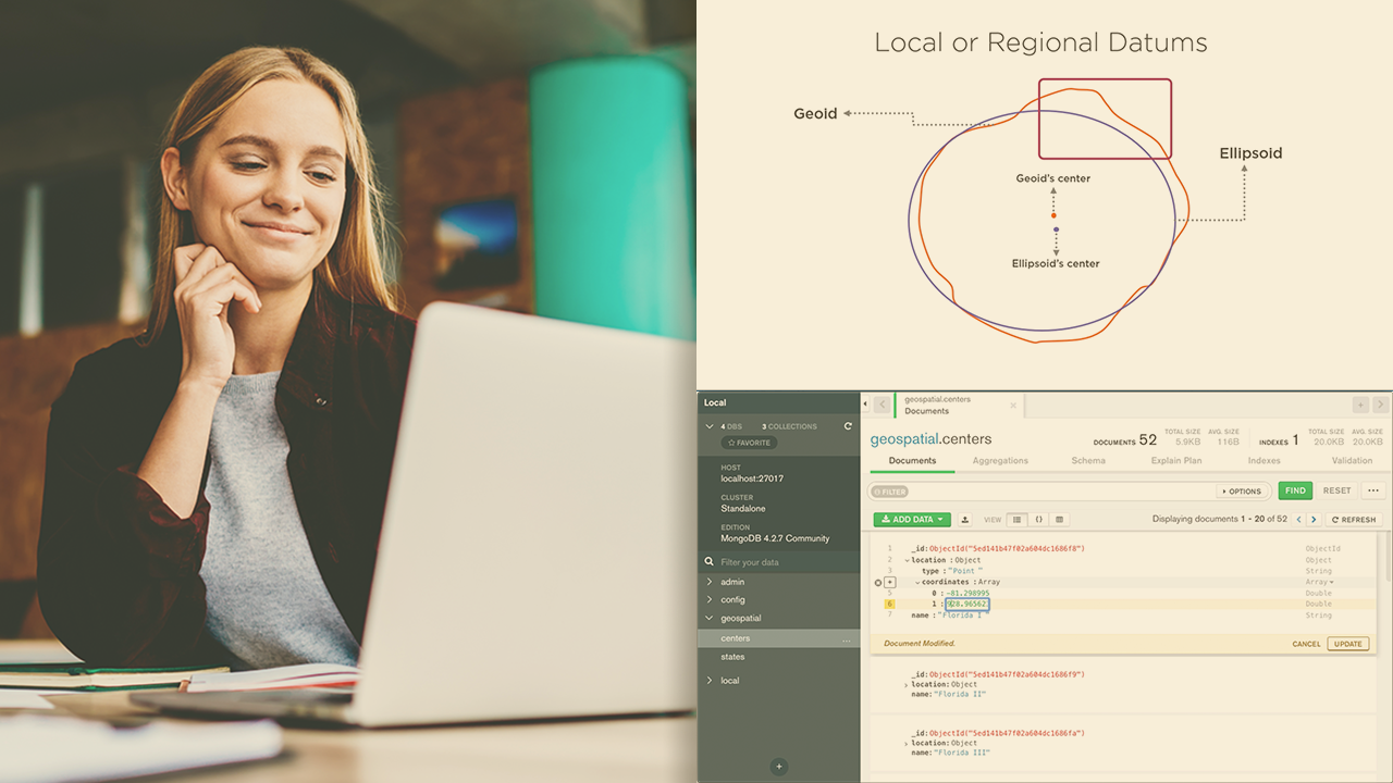 Querying Geospatial Data From Mongodb 4