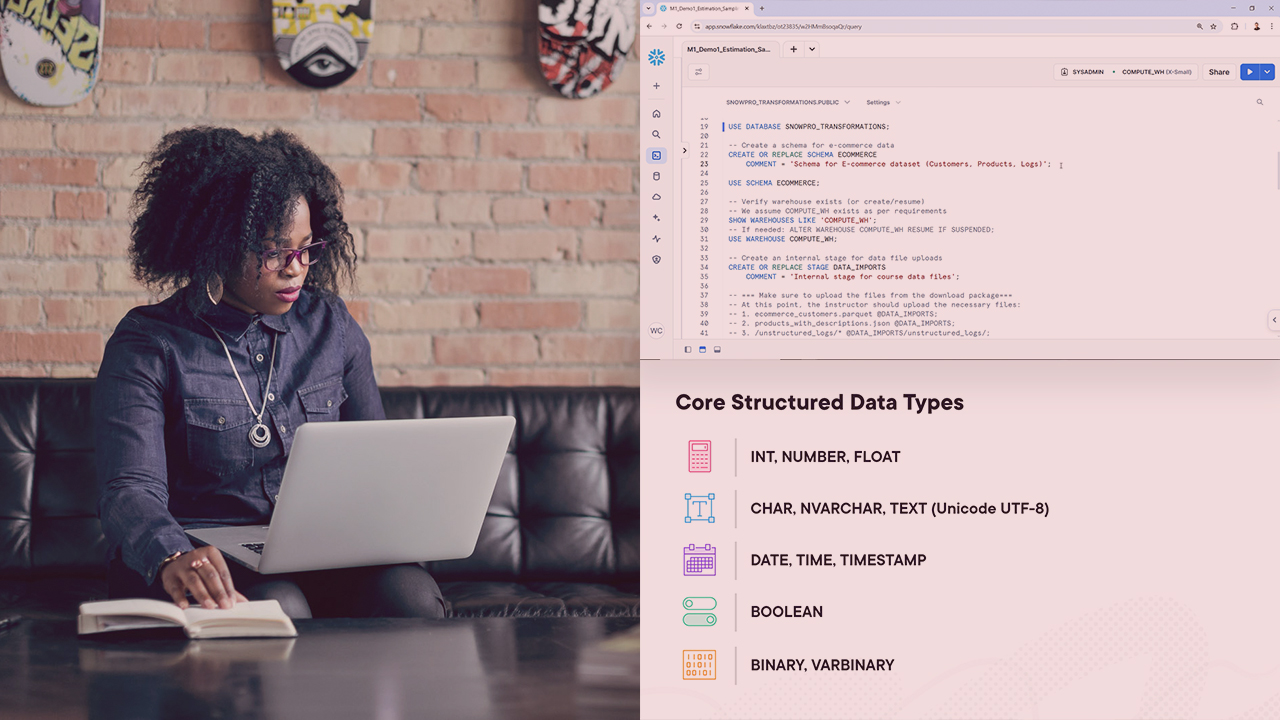 Snowpro Core Data Transformations