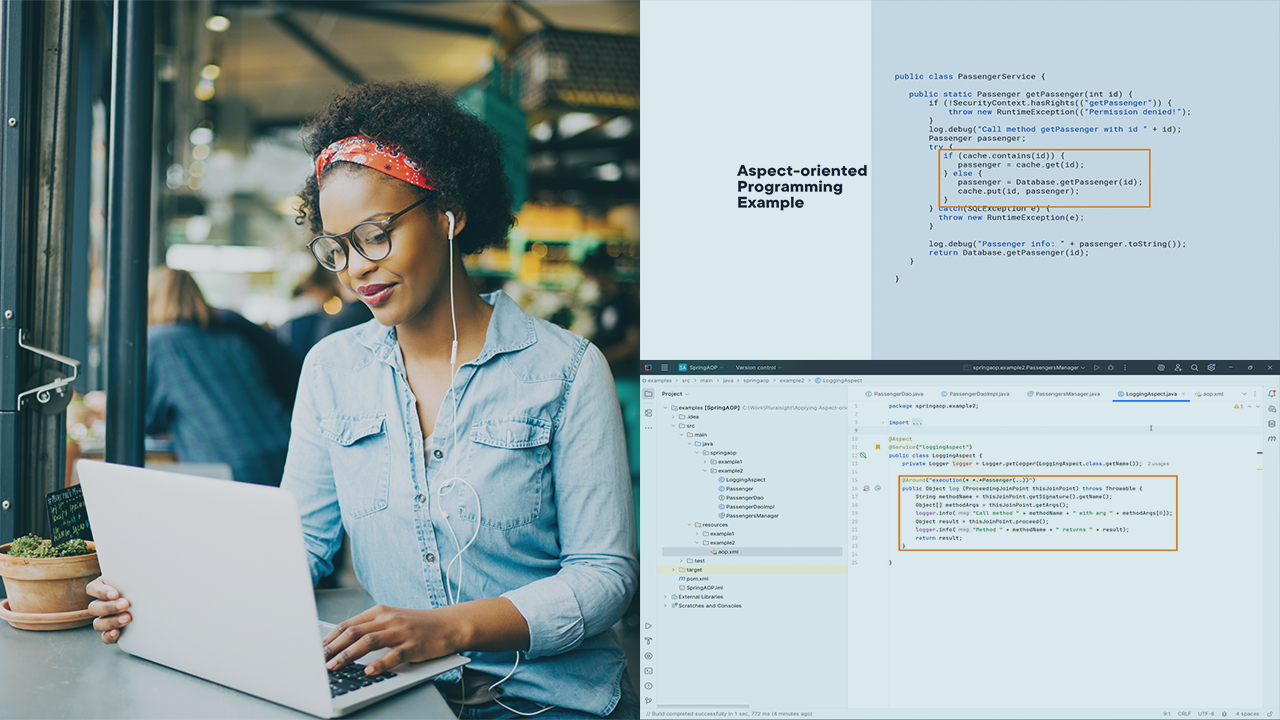 Spring Certified Professional Applying Aspect Oriented Programming Aop And Data Management