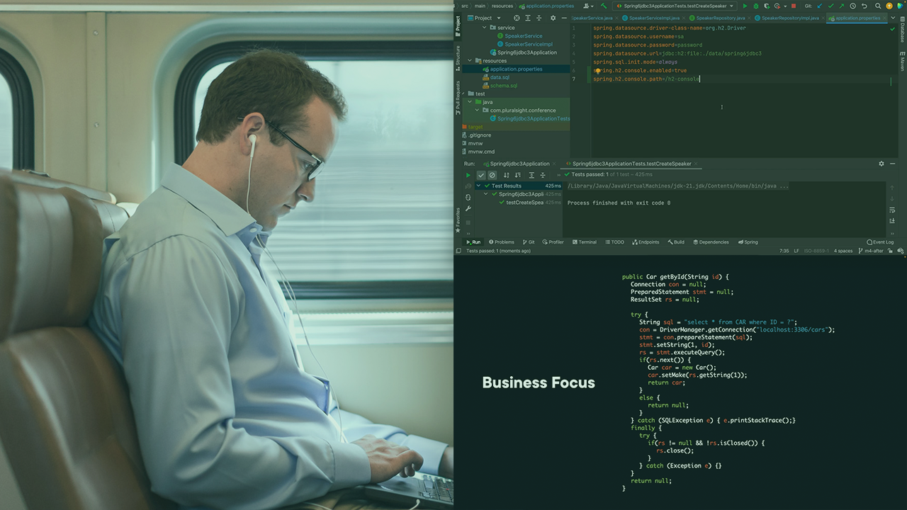 Persistence Using Spring Data Jdbc 300 And Spring Framework 6 Pluralsight