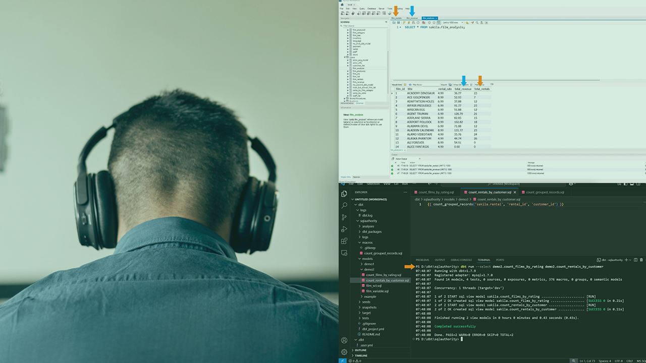 SQL and Jinja for dbt