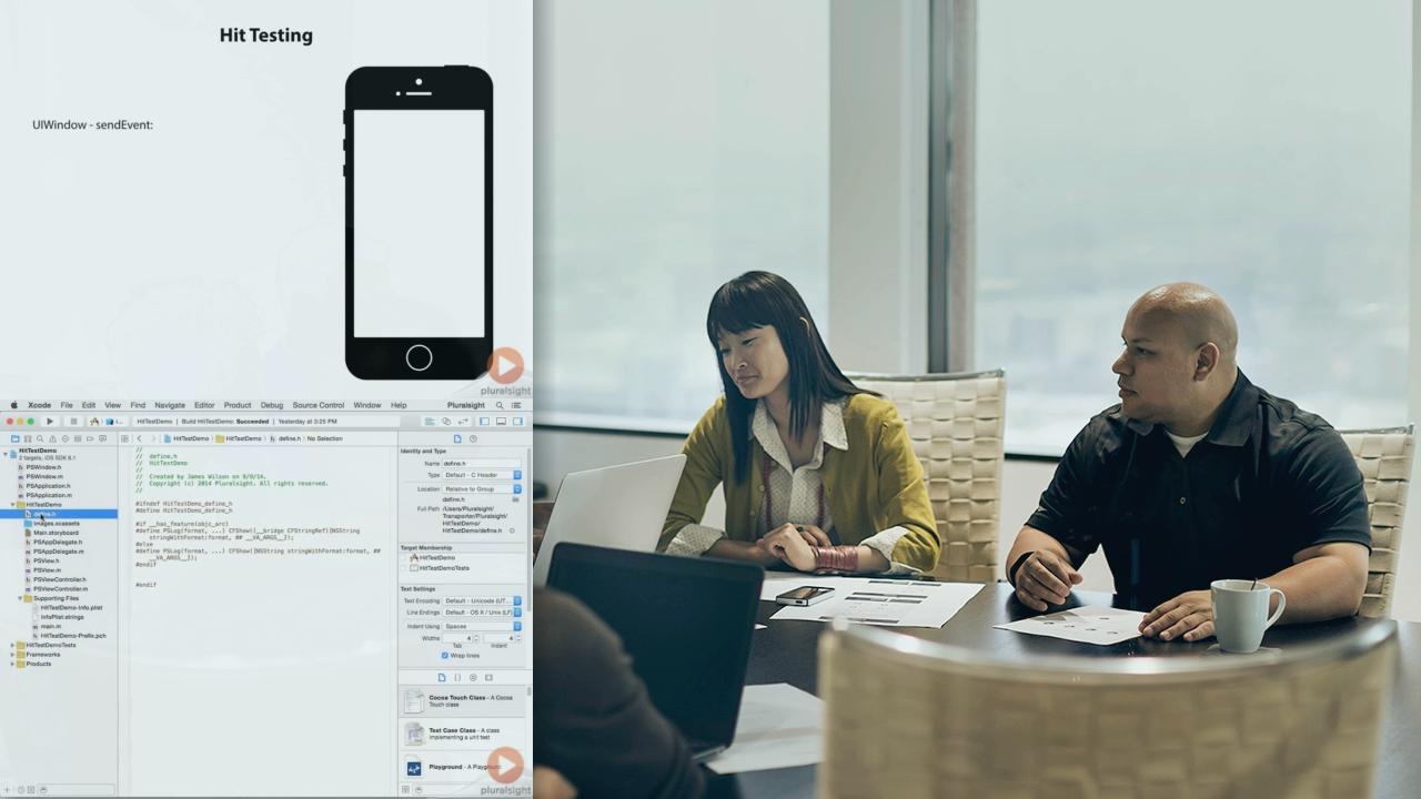 Touch and Motion Events for iOS