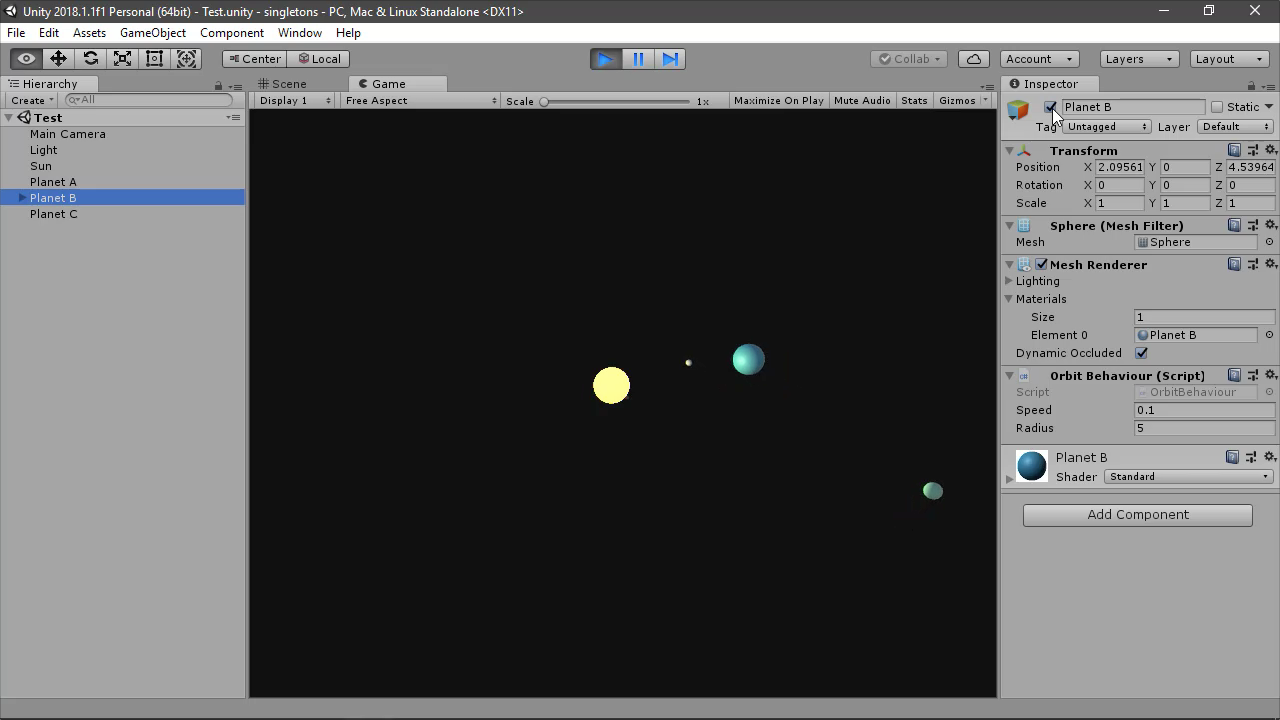 Unity GameObject Singletons: Best Practices Unity GameObject Singletons: Best Practices