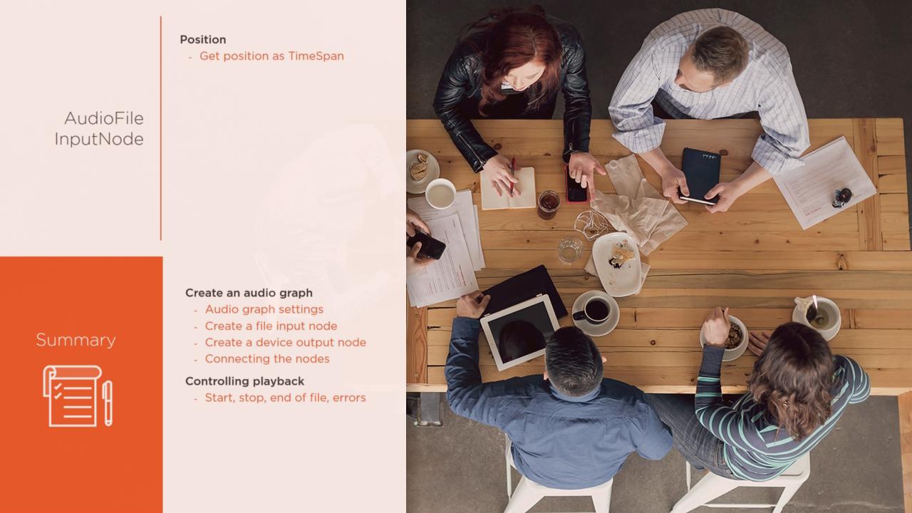 UWP Audio Fundamentals | Pluralsight