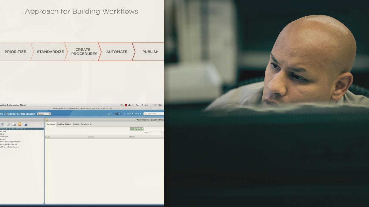 Introduction To Workflow Development With Vmware Vrealize Orchestrator