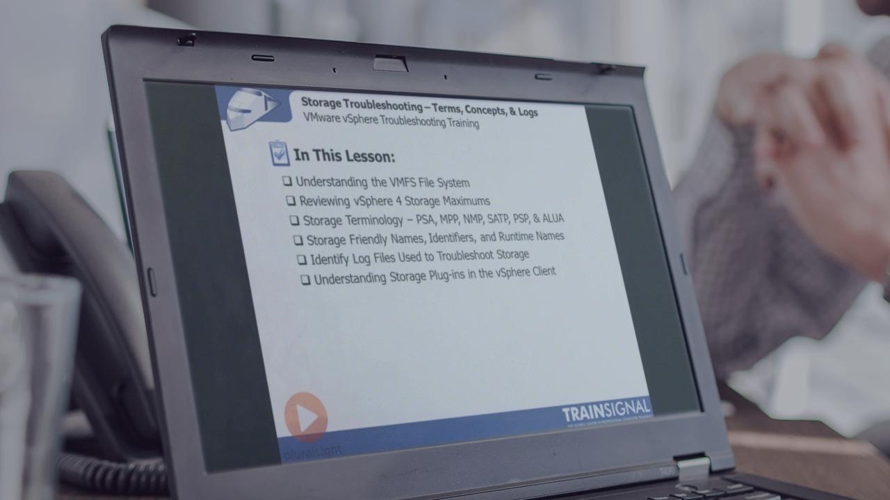 Vmware Vsphere Troubleshooting Troubleshoot Vsphere Storage