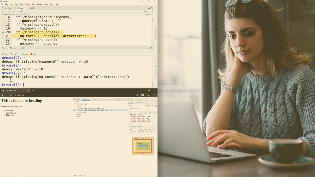 Web Crawling and Scraping Using Rcrawler Web Crawling and Scraping Using Rcrawler