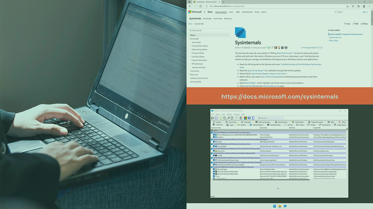 Windows 11 Troubleshooting: Using Microsoft Sysinternals