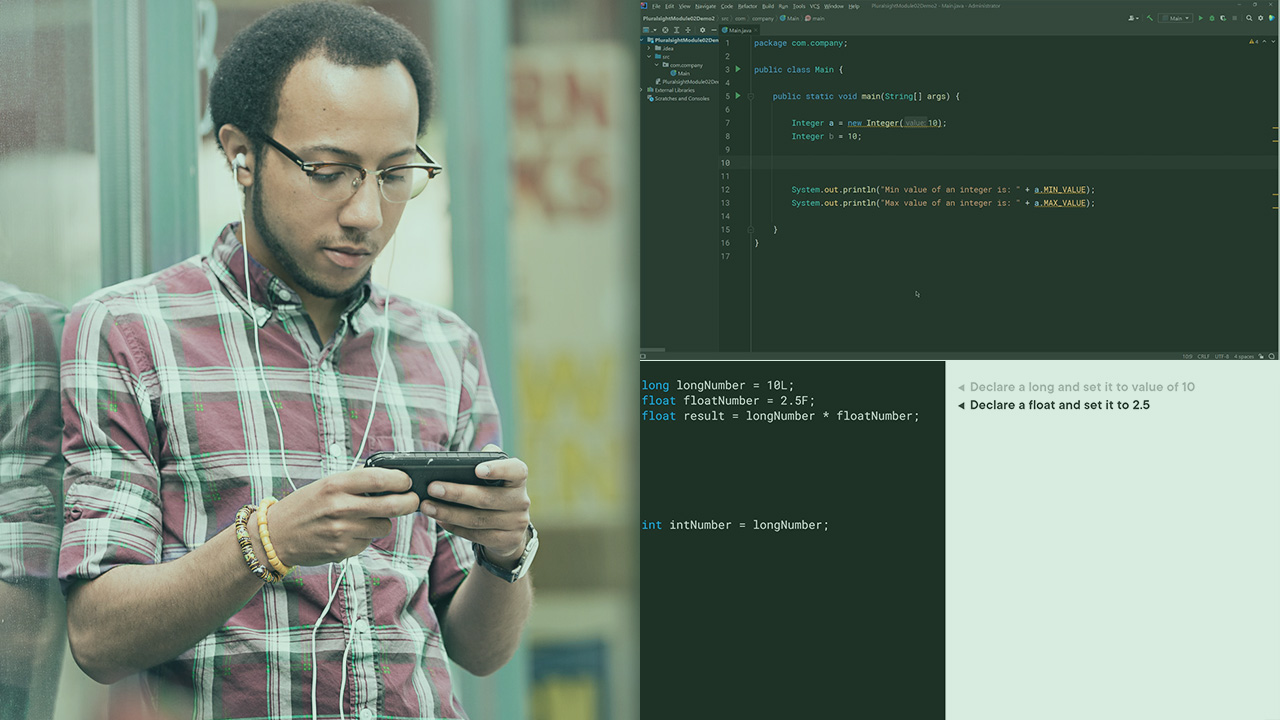 Working With Java Data Types Java Se 8 Programmer I Certification 1z0 808 8964